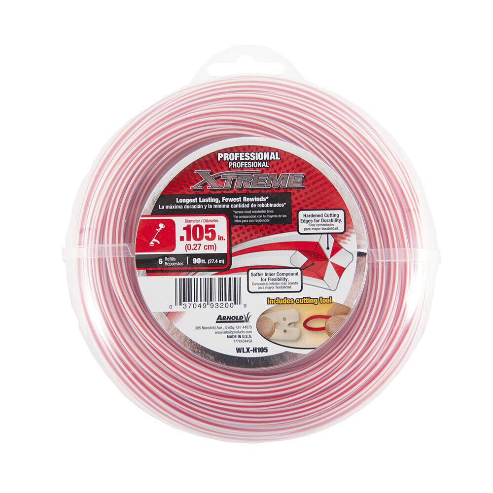 Arnold Corp .105" Professional Xtreme® Trimmer Line 90 Feet - Helena ...